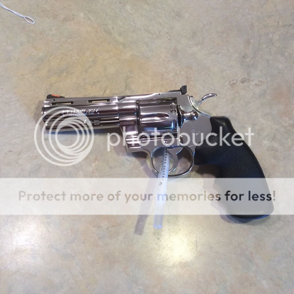 My new bright stainless Python | Colt Forum